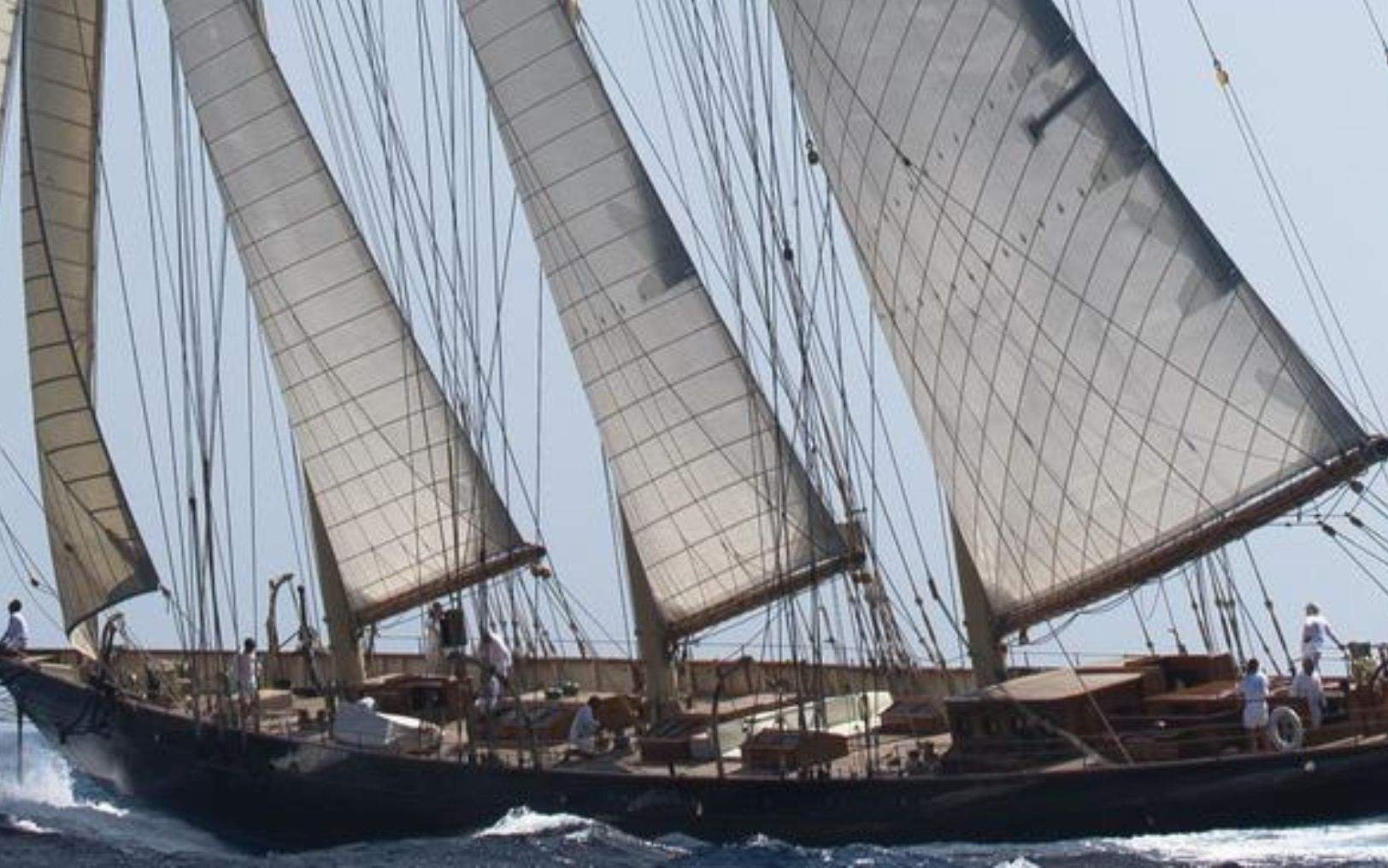 Sailing yacht Van der Graaf 3 Mast Schooner 212ft Classic ATLANTIC ...