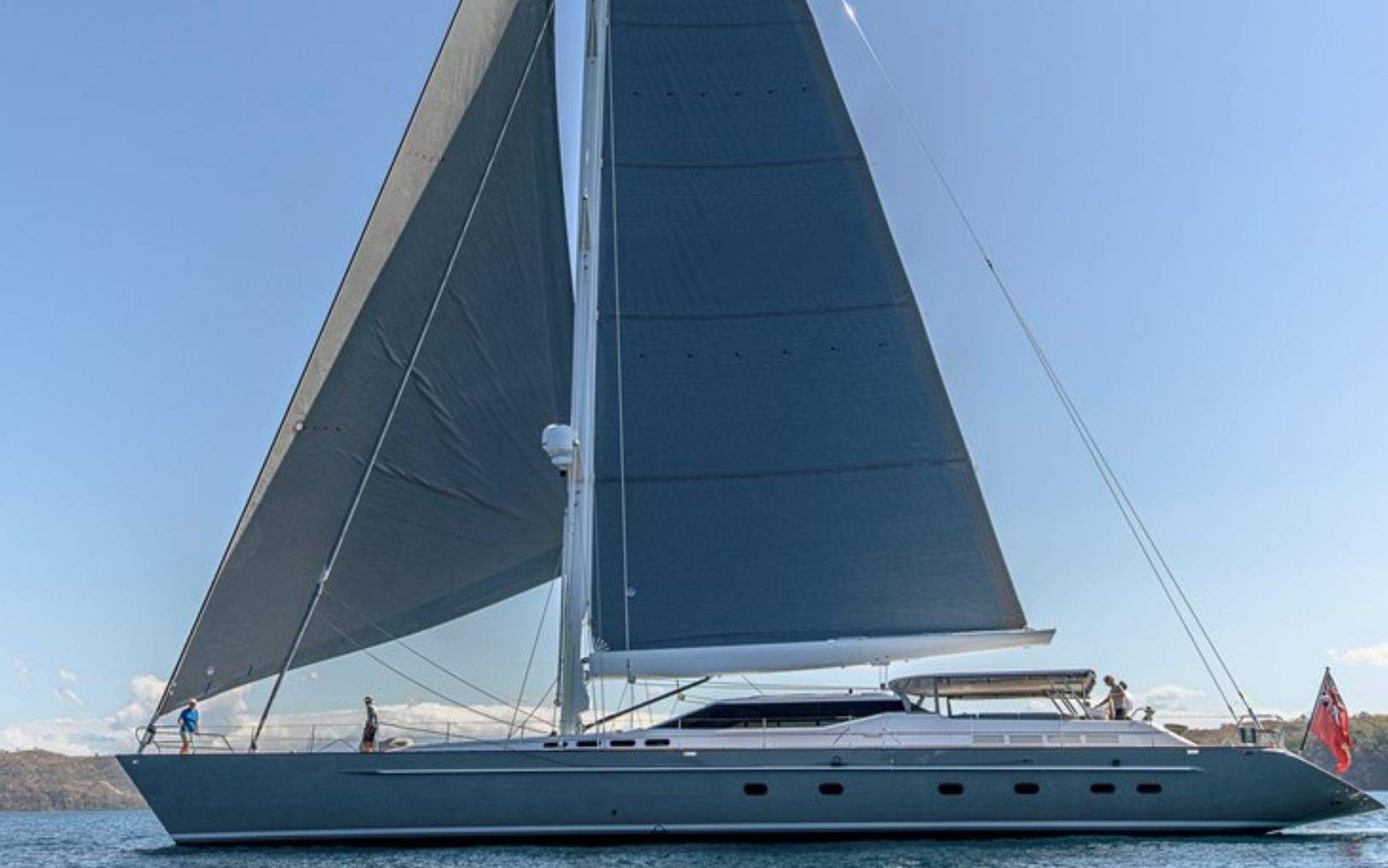 Sailing Yacht 115ft Alloy Yacht Deck Saloon Ed Dubois MY STAR – Yacht ...