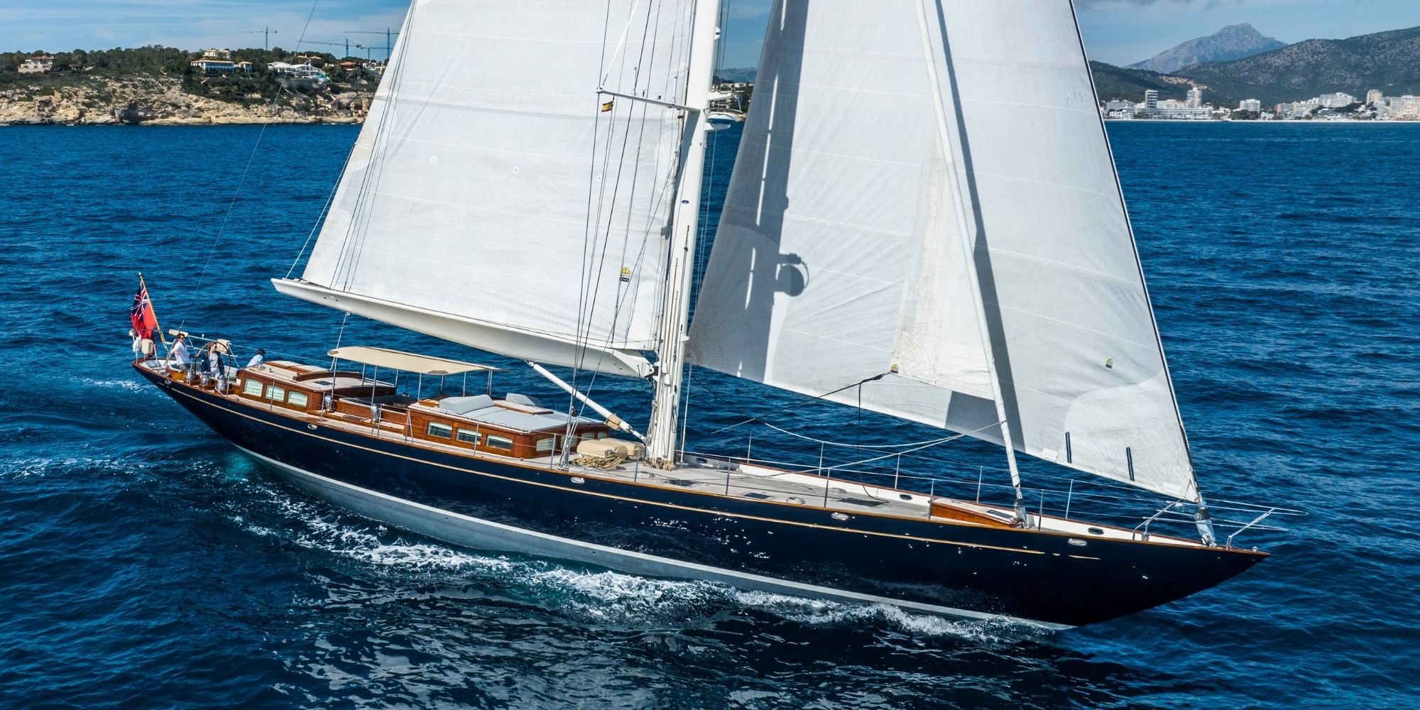 90' Luxury Classic Sailing Yacht ATALANTE – Yacht Sold | BGYB