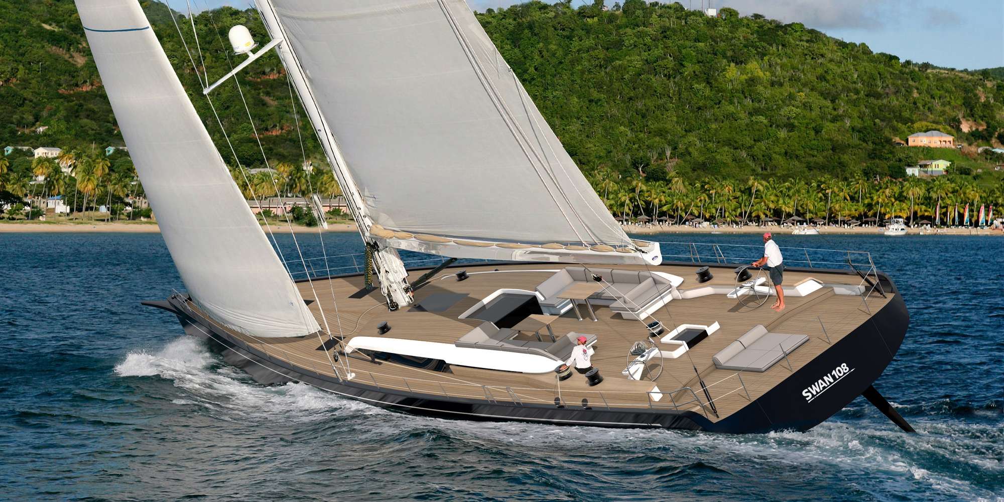 Swan 108 FANCY – Yacht for Charter | BGYB