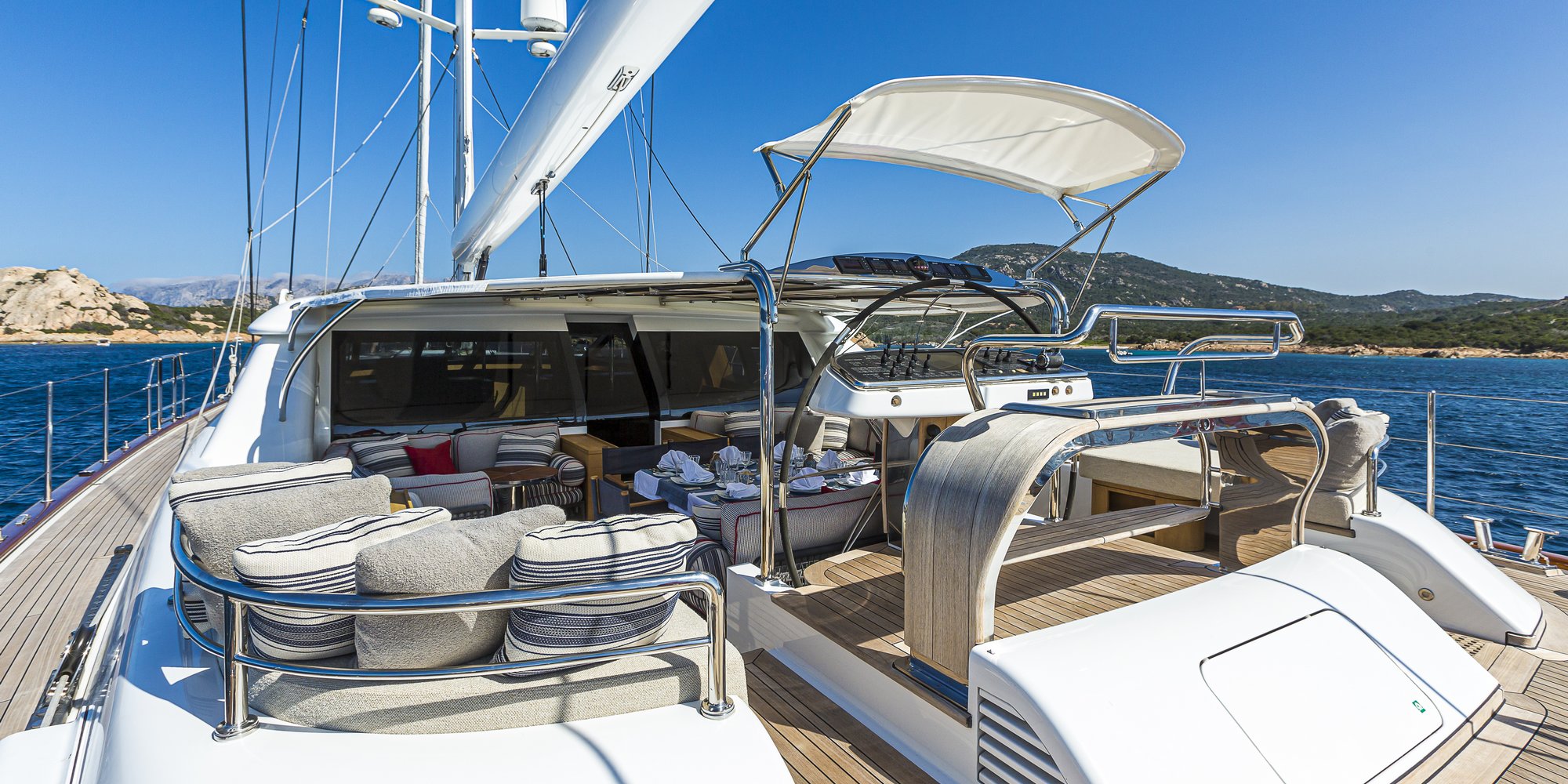 131ft Perini Navi Cruising or Racing sailing yacht STATE OF GRACE ...