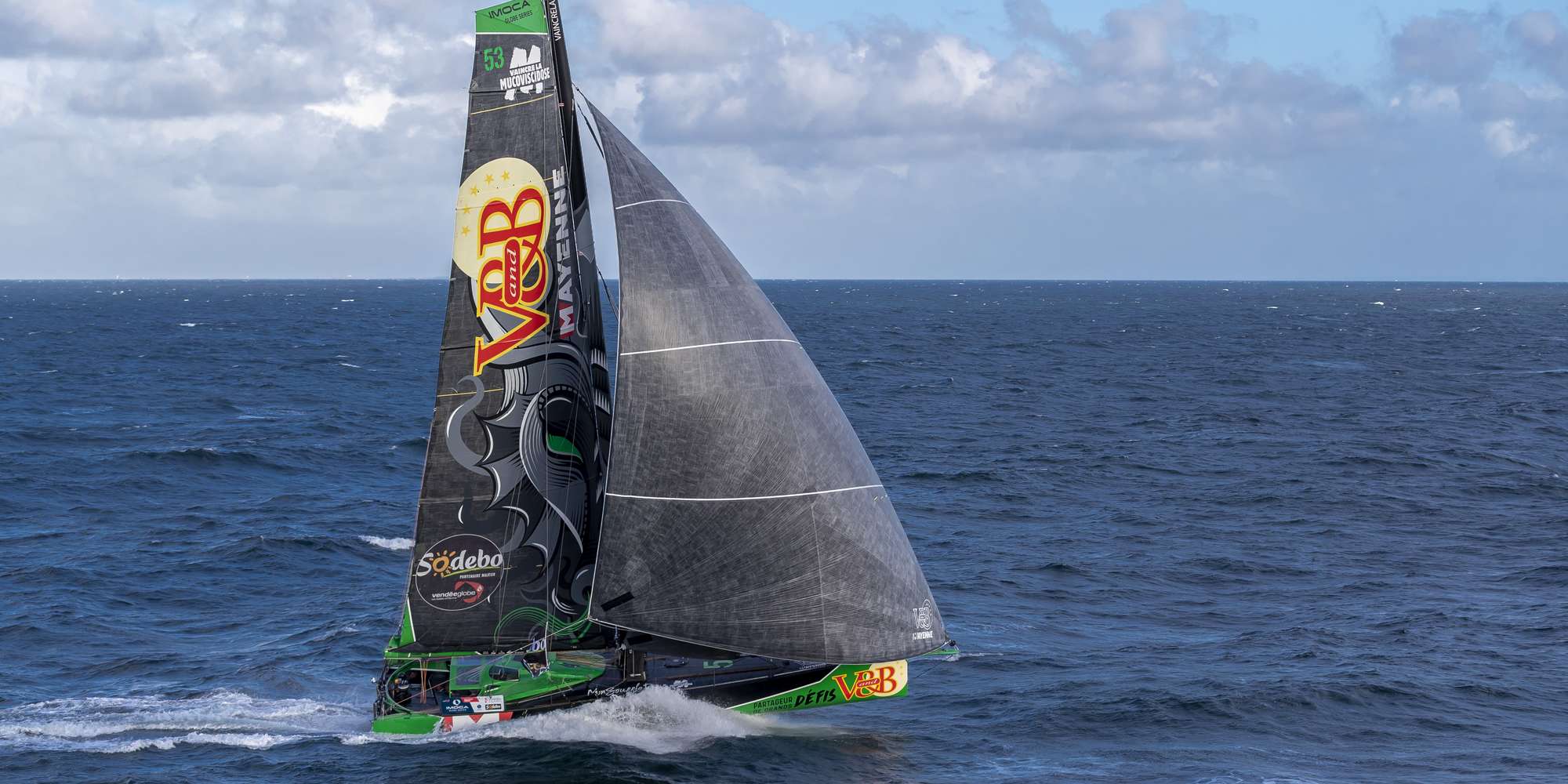 Racing Sailing Yacht Imoca 60 V AND B MAYENNE – Yacht Sold | BGYB