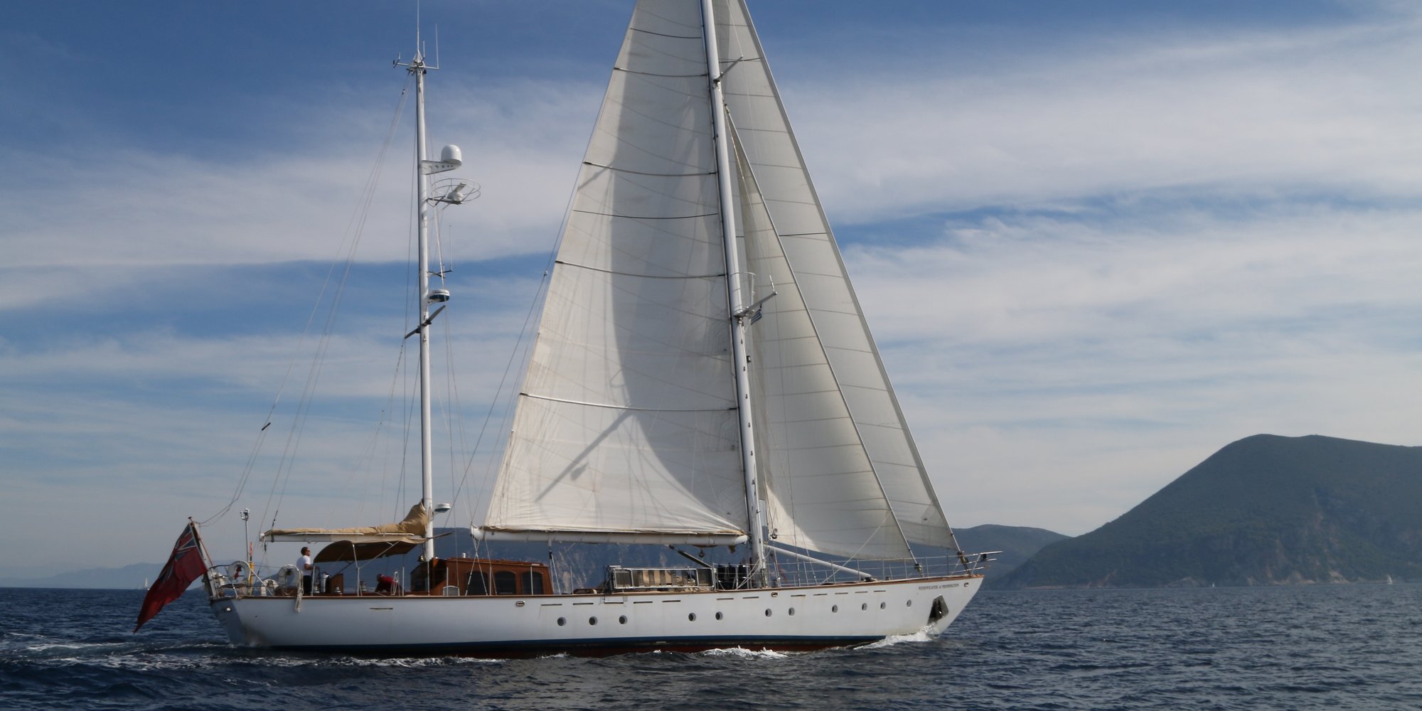 Classic Sailing yacht One off Design Ketch 82ft WINDWEAVER OF ...