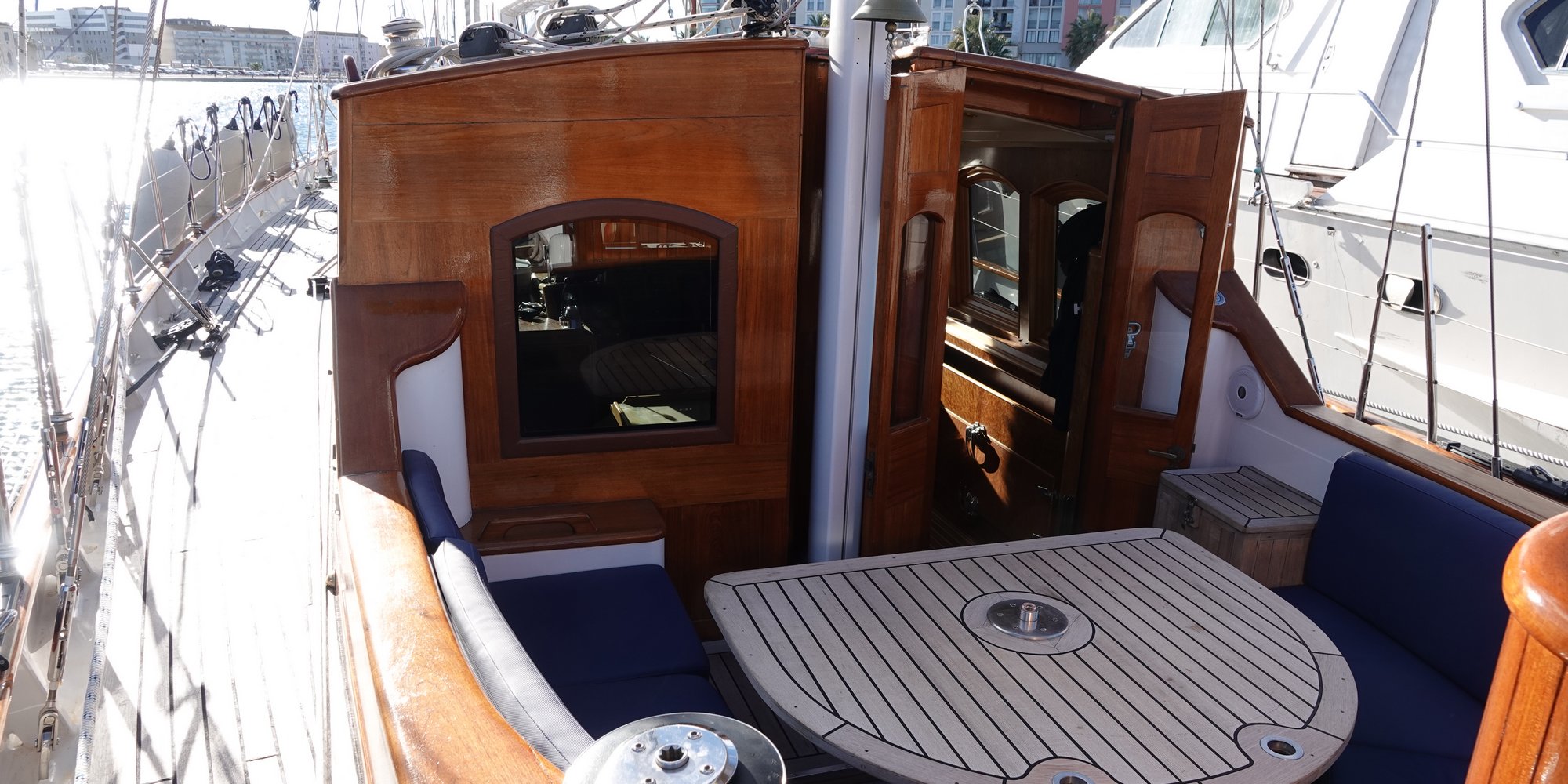 S/Y Classic Sailing yacht One off Design Ketch 82ft WINDWEAVER OF ...